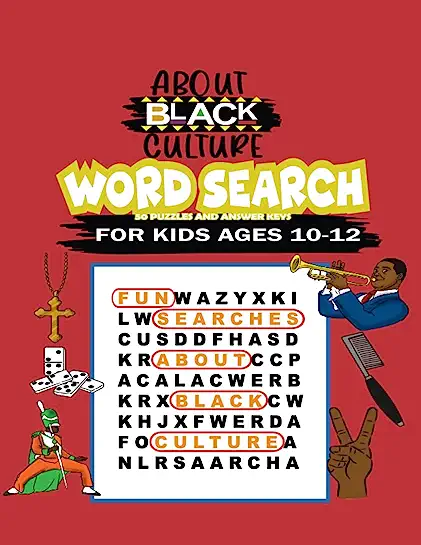 About Black Culture Word Search: Learn About HBCUs, Inventors, Freedom ...